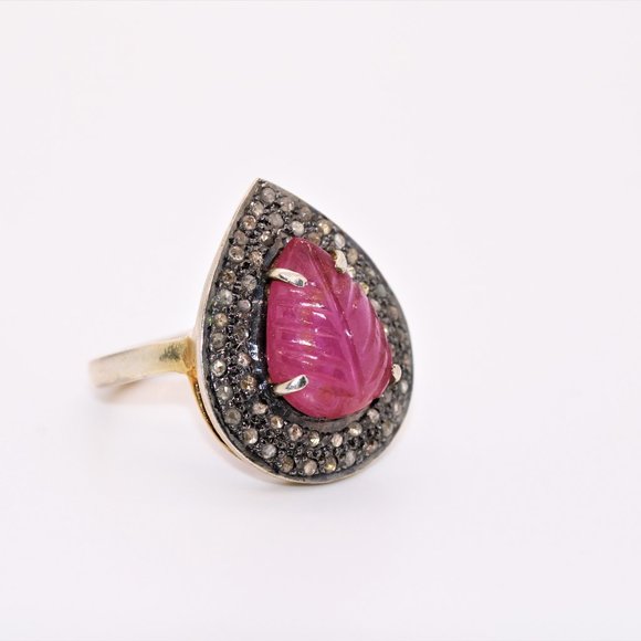 Jewelry | Vintageantique Indian Ruby Ring | Poshmark